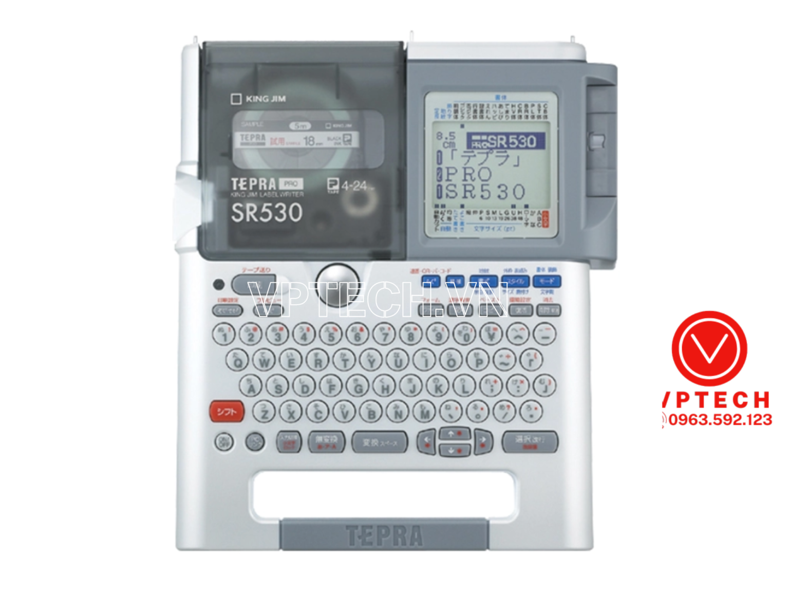 Máy in nhãn Tepra Pro SR530 - Đại lý phân phối chính hãng máy in tem ...