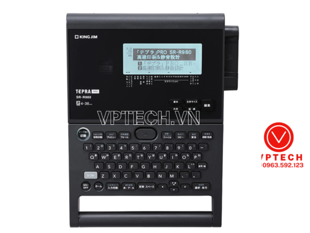Máy in nhãn Tepra Pro SR980 - Đại lý phân phối chính hãng máy in tem ...