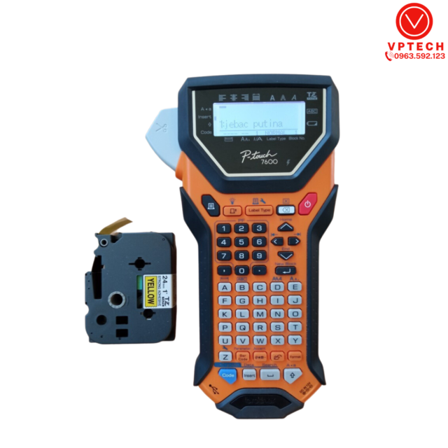 Máy in nhãn Brother PT-7600 - Đại lý phân phối chính hãng máy in tem ...