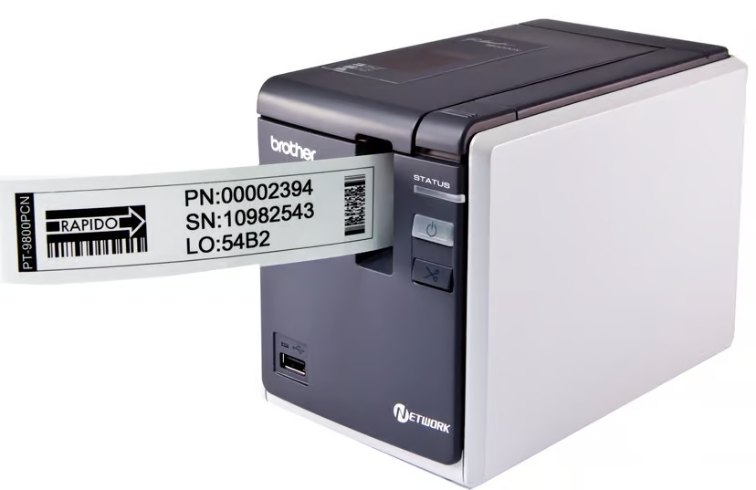 Máy in nhãn Brother PT-9800PCN - Đại lý phân phối chính hãng máy in tem ...